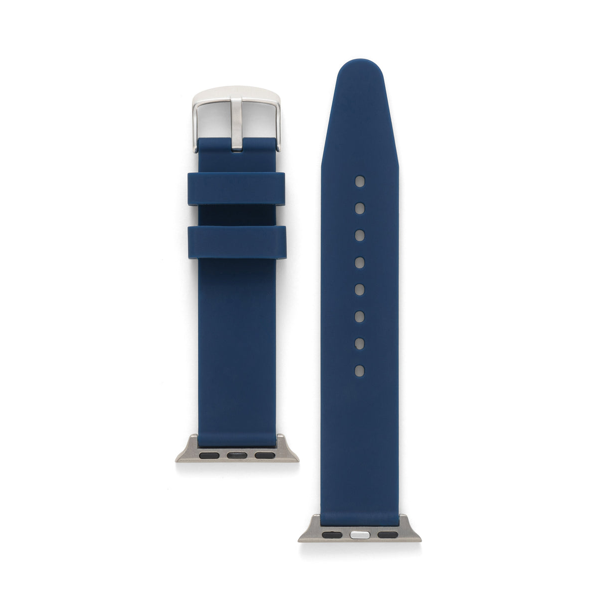 Scrub Watch Band For Apple Watch - Black, White, And Blue Watch Strap ...