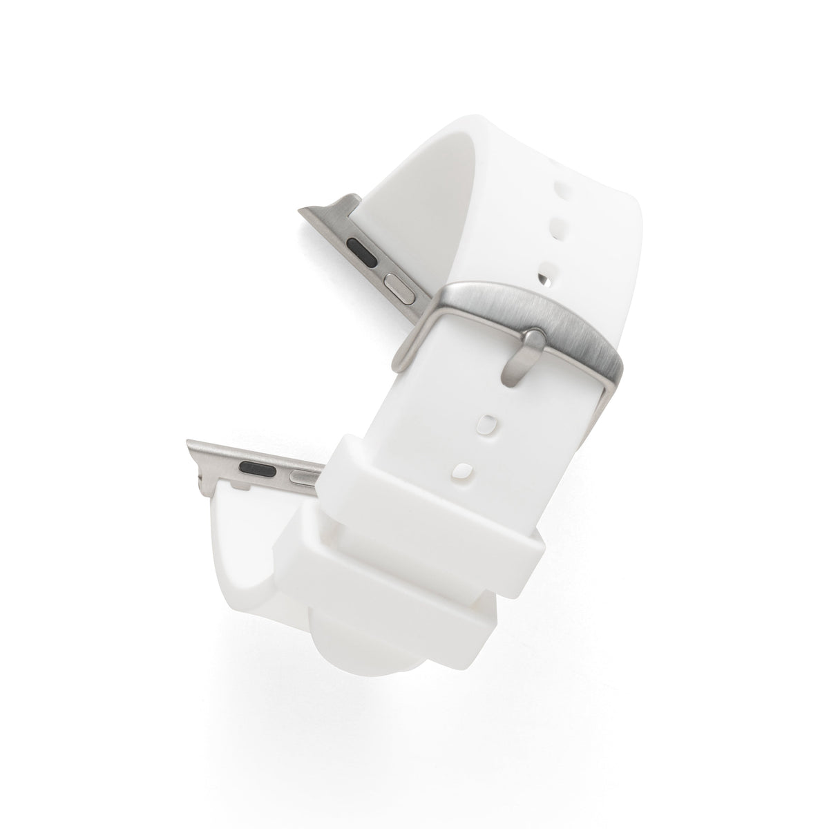 Scrub Watch Band For Apple Watch - Black, White, And Blue Watch Strap ...