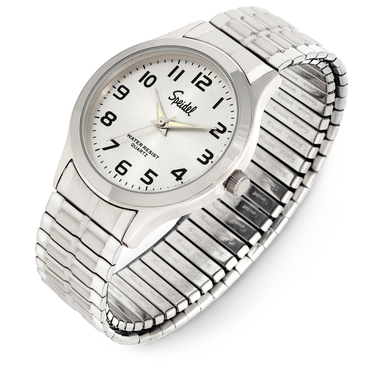 Men's Twist-O-Flex Watch, Easy To Read Watch With Expansion Band | Speidel