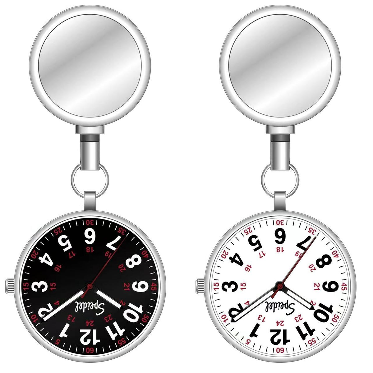Fob Watches - Set of 2 Scrub Fob Watches | Speidel